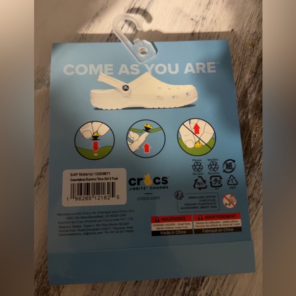 CROCS | Other | Crocs Jibbitz New Package Of 5 | Poshmark